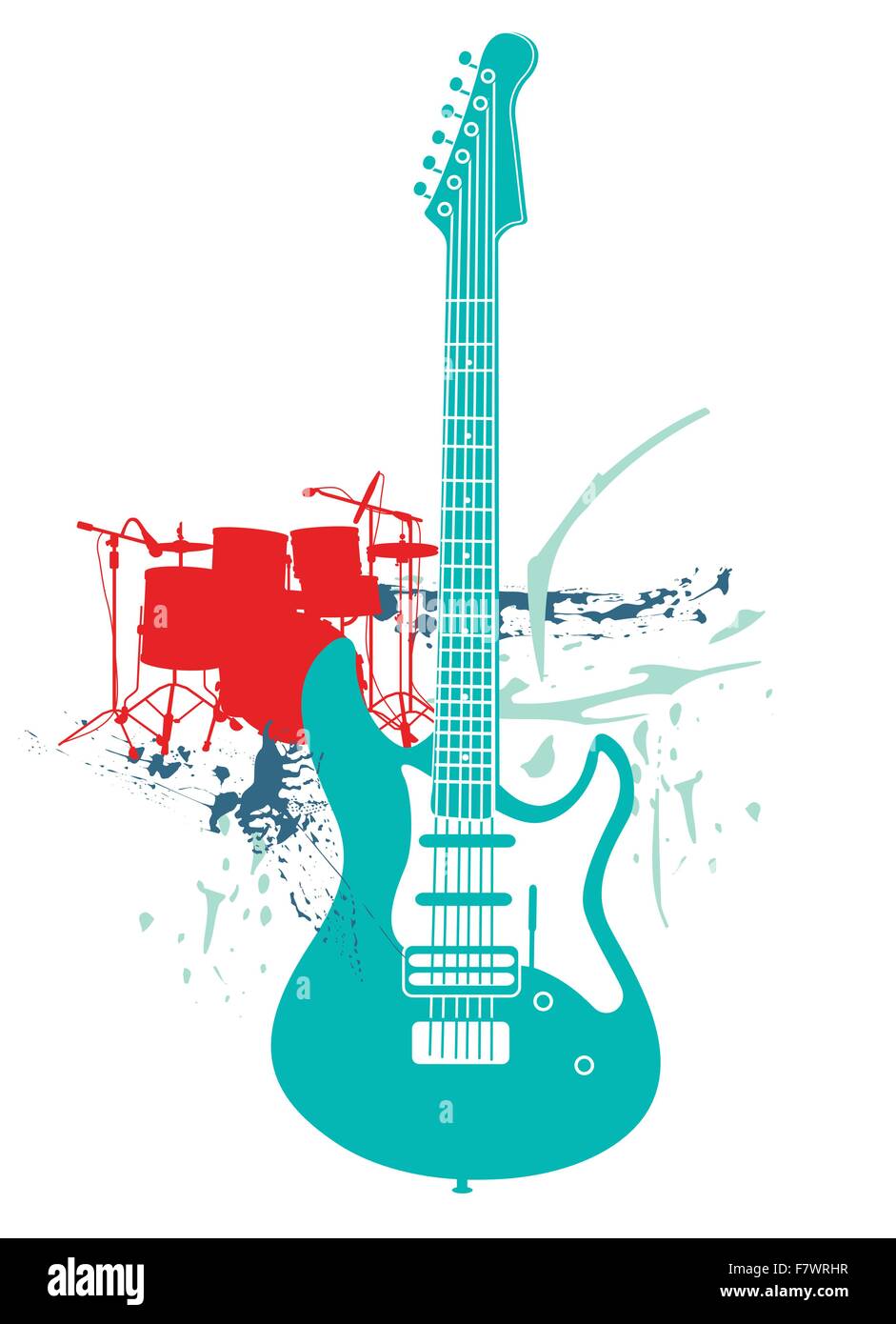 Rock music festival band Cut Out Stock Images & Pictures - Alamy