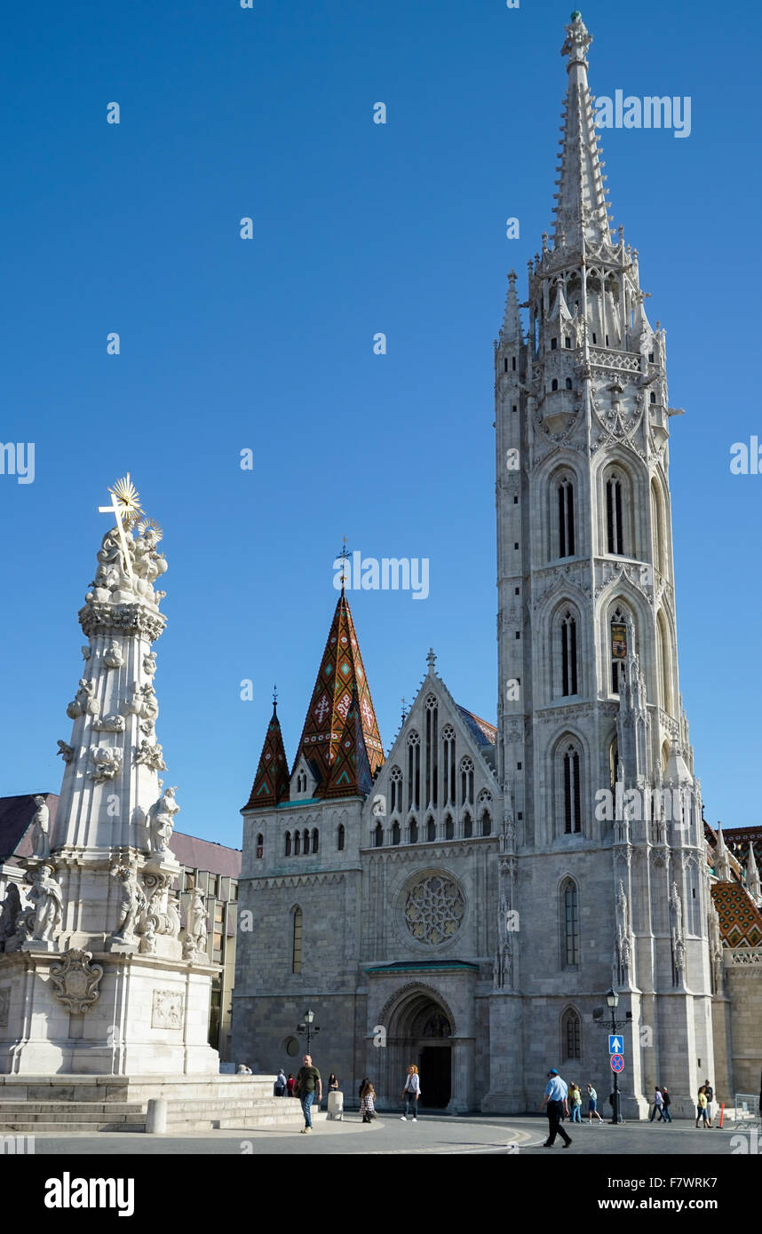 Matthias Church Budapest Stock Photo - Alamy
