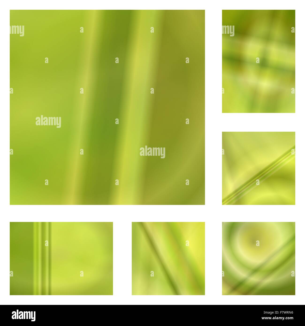 Yellow gradient abstract background design set Stock Vector Image & Art ...