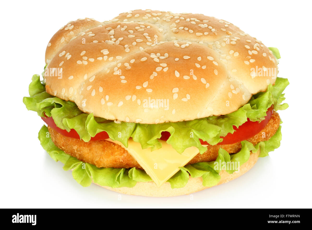 Grilled chicken burger hi-res stock photography and images - Alamy