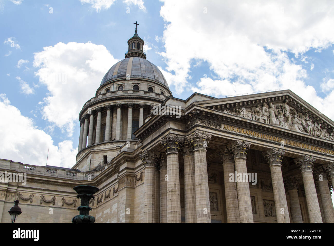 The Pantheon building in Paris Stock Photo - Alamy
