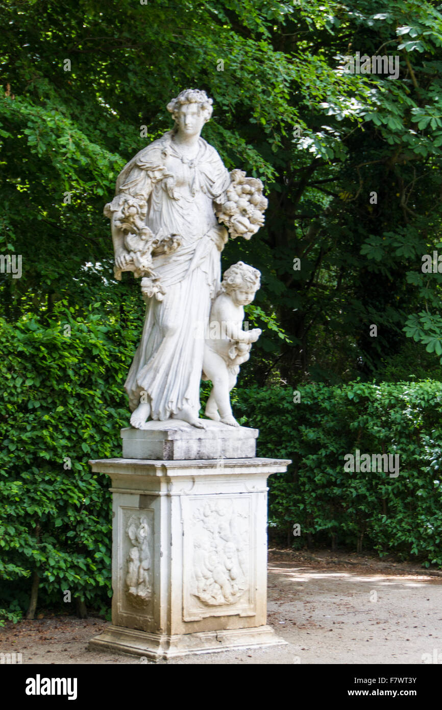 Statue At Schloss Sans Souci Stock Photo - Alamy