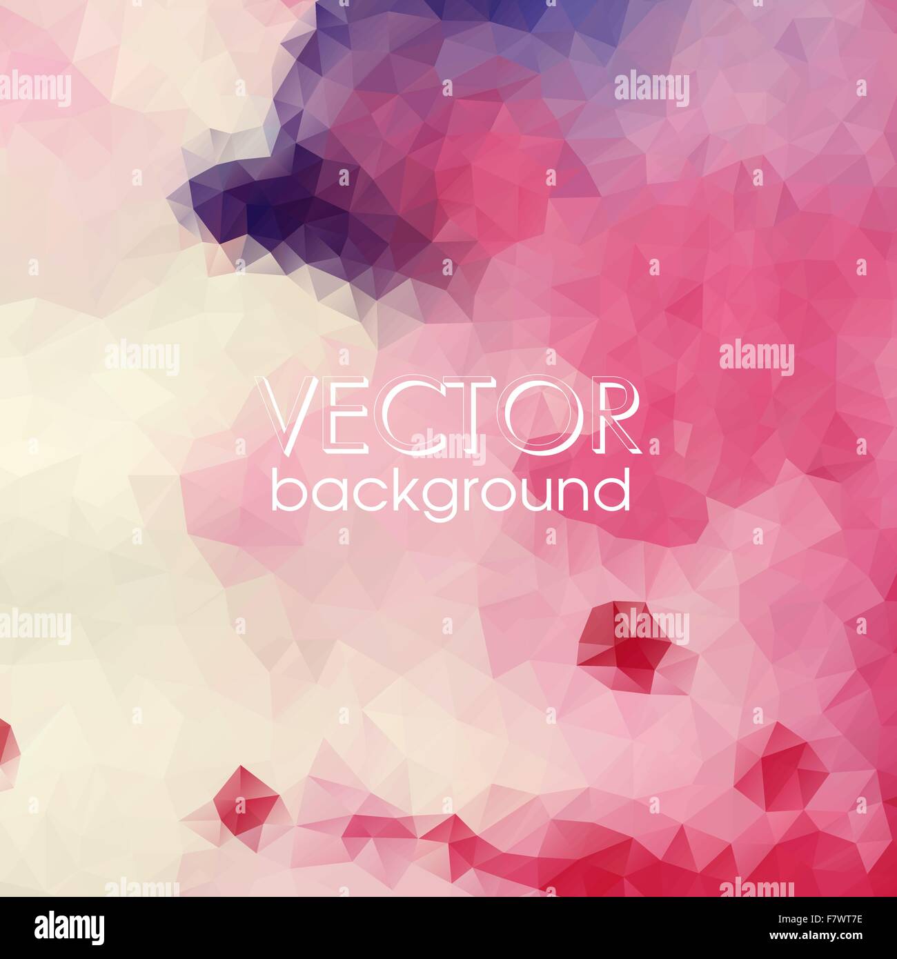 Colorful Abstract Background With Triangles Stock Vector Image & Art ...