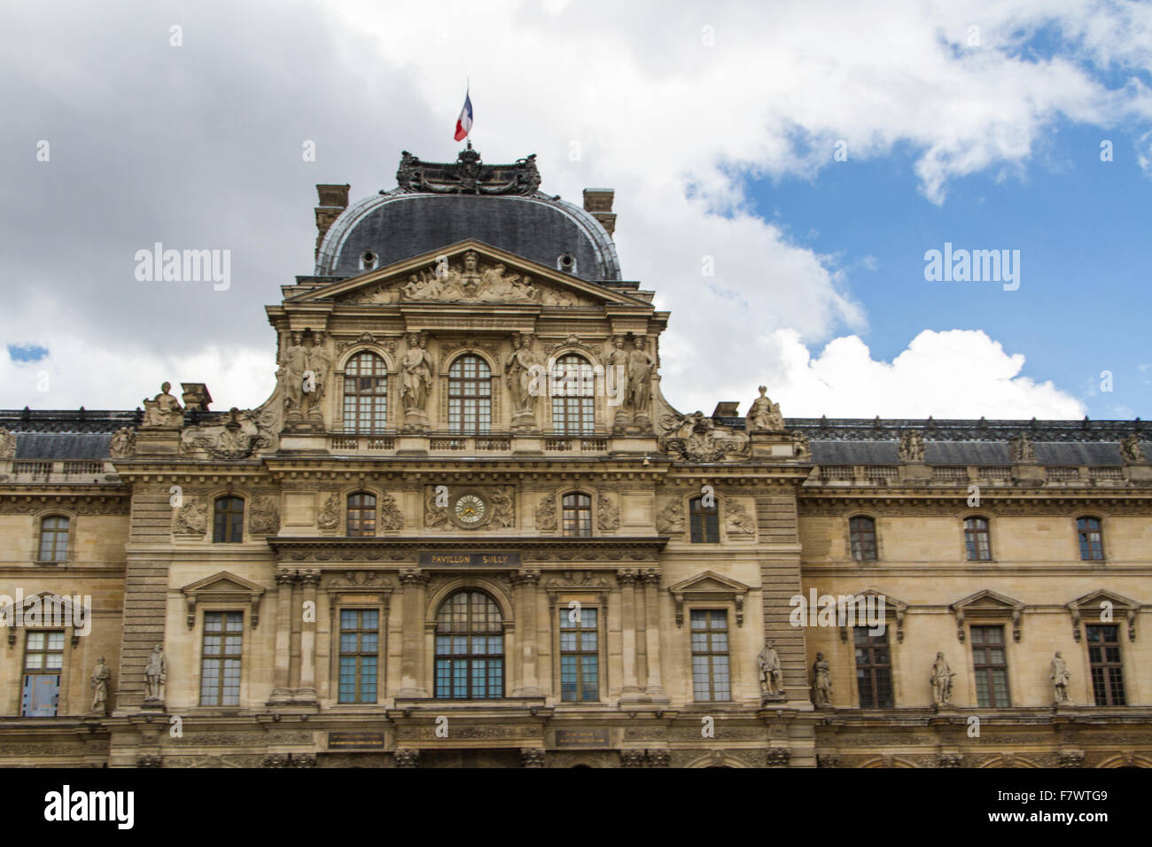 PARIS - JUNE 7: Louvre building on June 7, 2012 in Louvre Museum, Paris ...