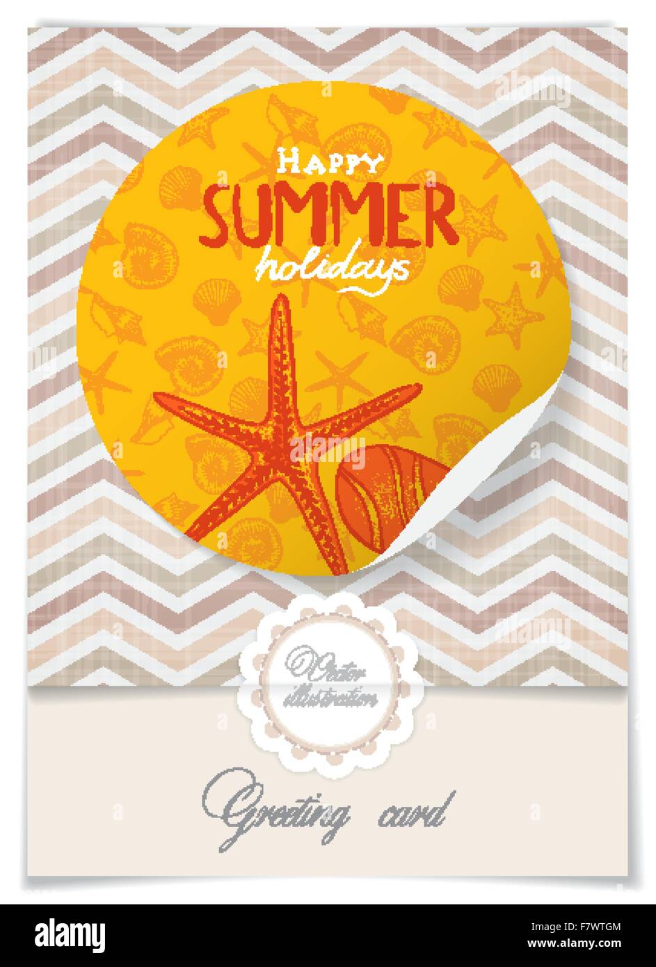 Greeting Card Design, Template Stock Vector Image & Art - Alamy