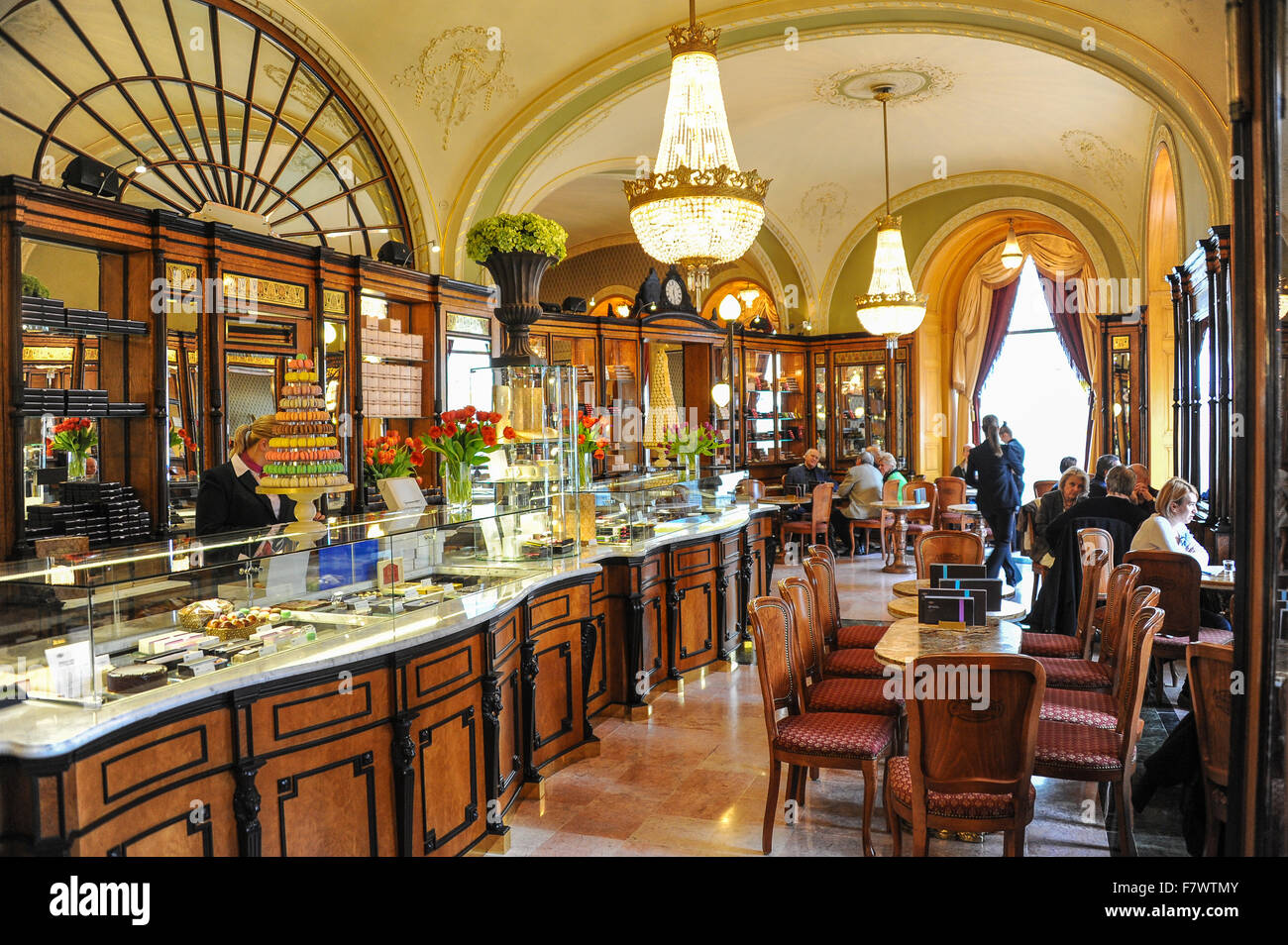Cafe interior budapest hi-res stock photography and images - Alamy