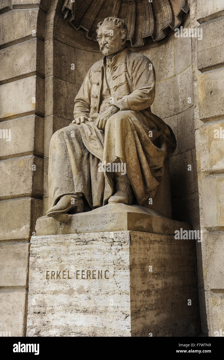 Statue of erkel ferenc hi-res stock photography and images - Alamy