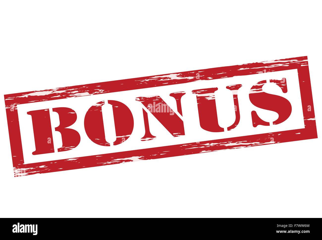 Bonus stamp Stock Vector Images - Alamy