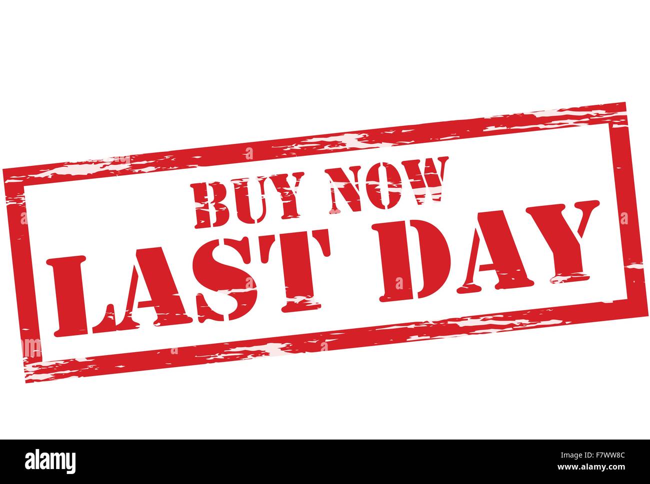 Last day stamp hi-res stock photography and images - Alamy
