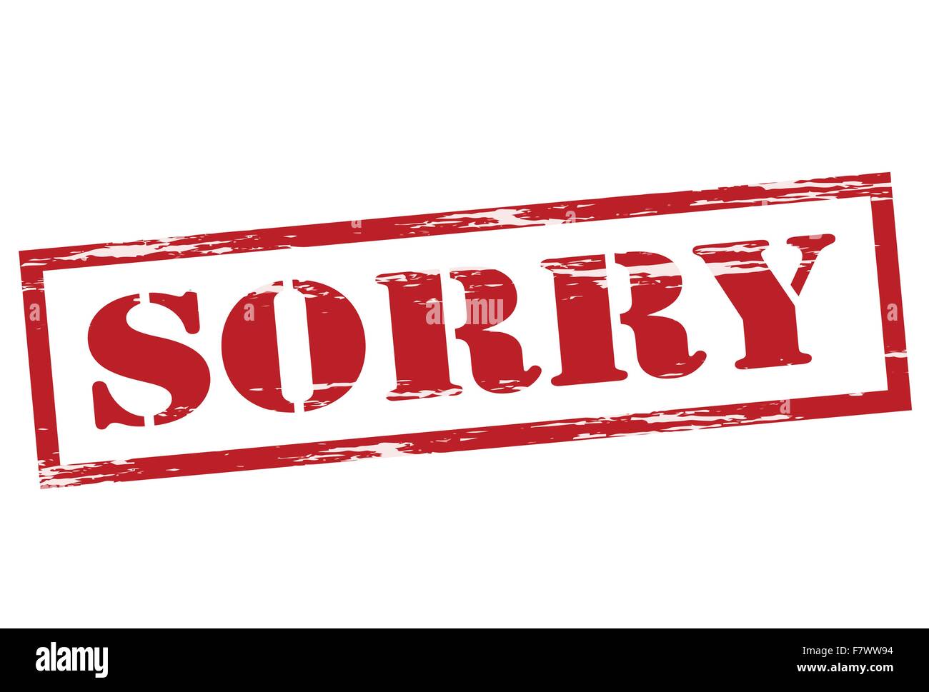 Sad and sorry to see Cut Out Stock Images & Pictures - Alamy