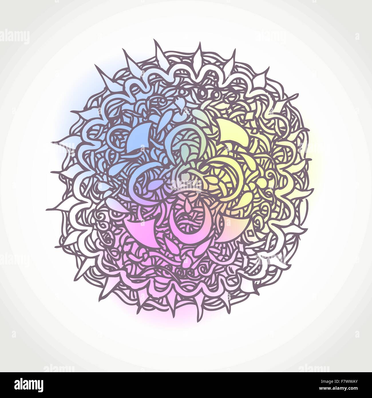 Circle shape design hi-res stock photography and images - Alamy