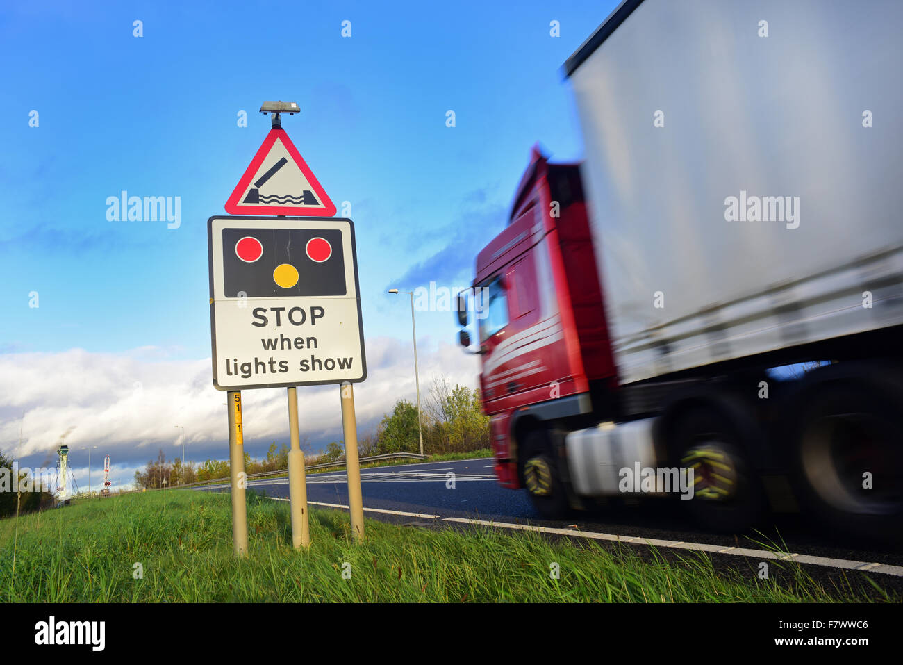 Dangerous goods lorry hi-res stock photography and images - Alamy