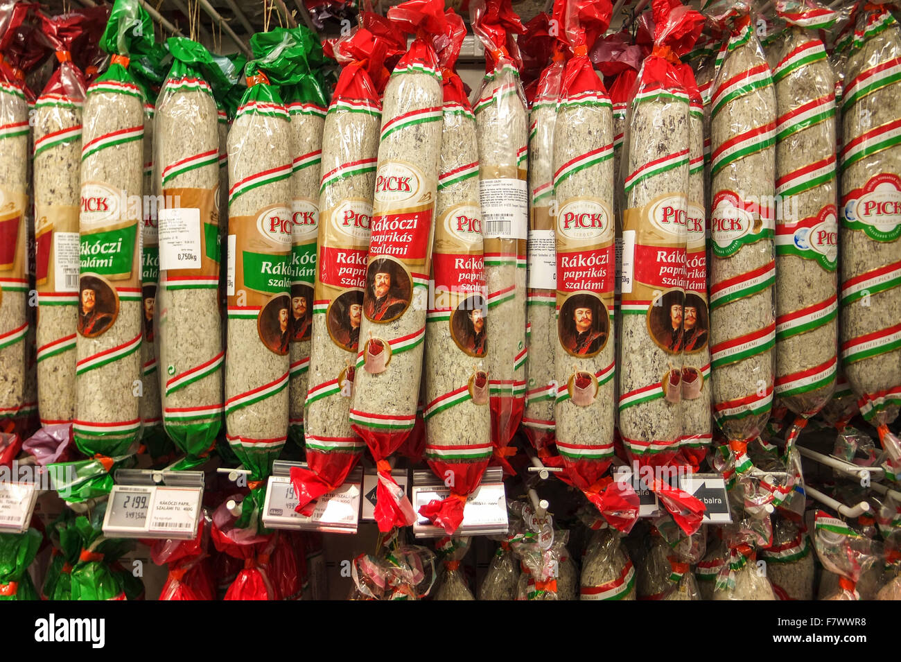 Fermented meat salami in hi-res stock photography and images - Alamy