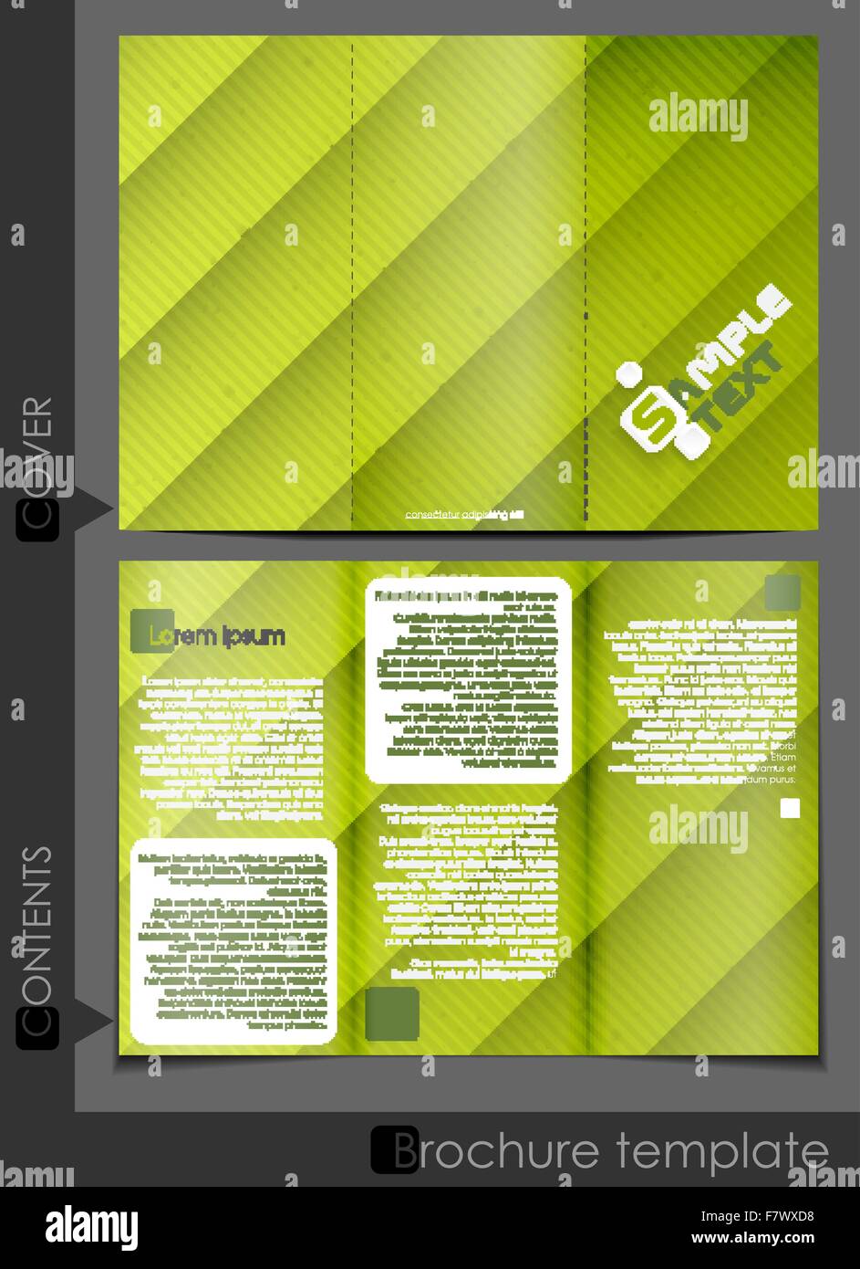 Vector design booklet decor Stock Vector Images - Alamy