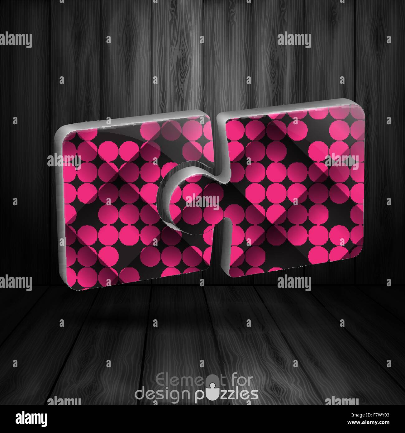 Modern Puzzle Template Stock Vector Image & Art - Alamy