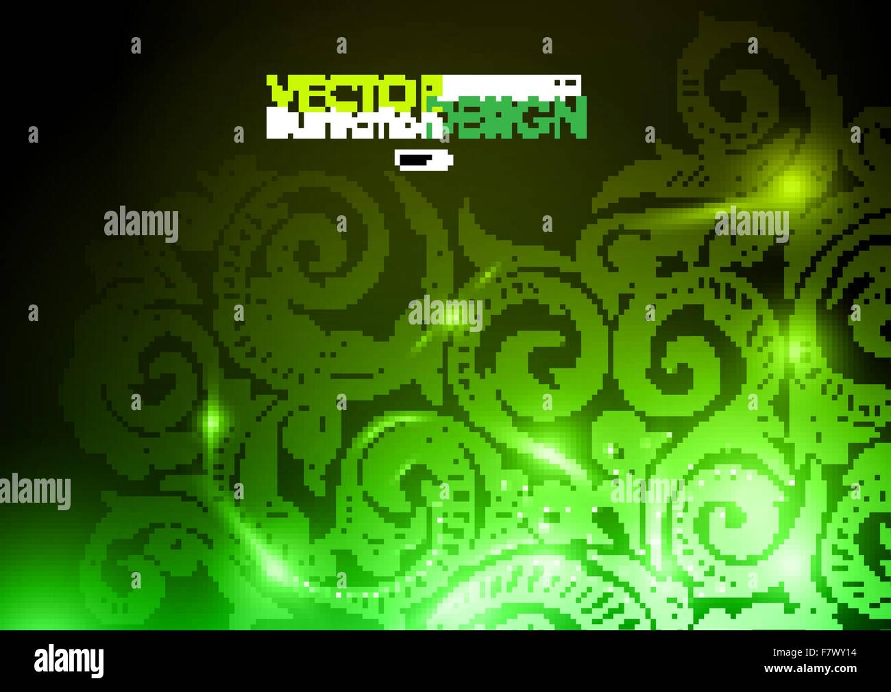 Neon Pattern Background Stock Vector Image & Art - Alamy