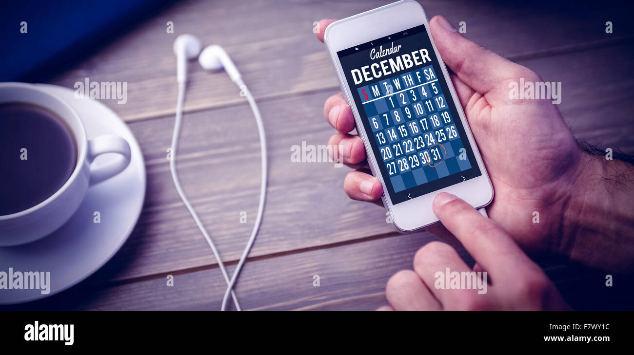 Composite image of technology lock screen Stock Photo - Alamy