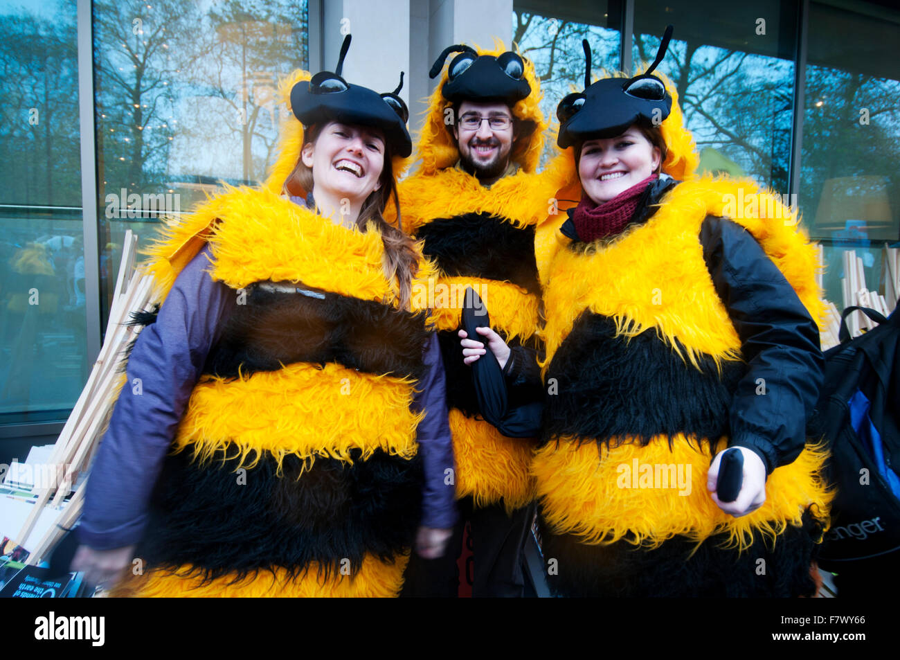 Fancy dress protest bees hi-res stock photography and images - Alamy