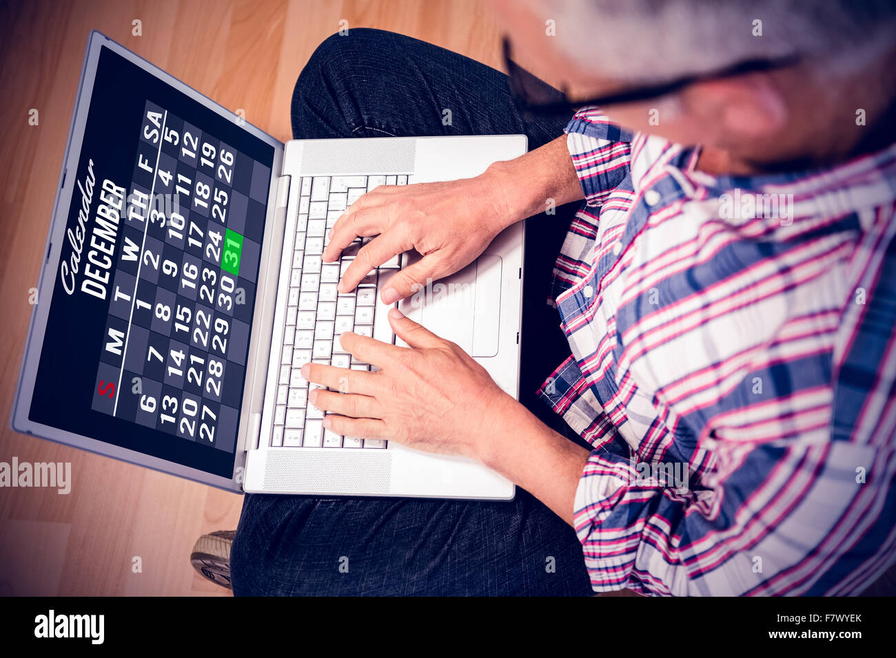 Composite image of technology lock screen Stock Photo - Alamy