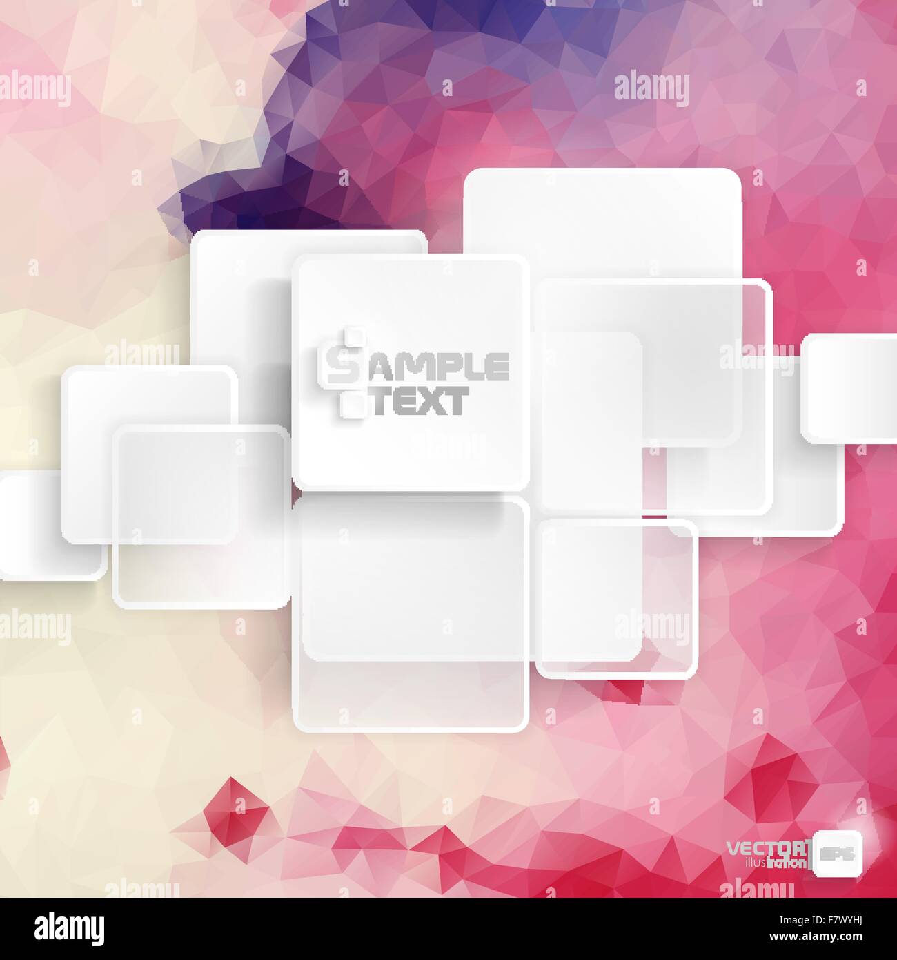 White paper frame on Stock Vector Images - Alamy