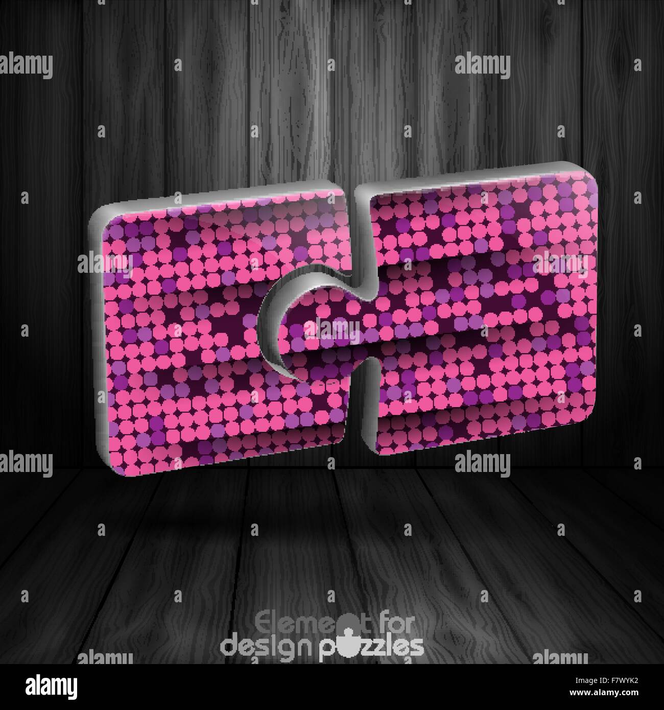 Modern Puzzle Template Stock Vector Image & Art - Alamy