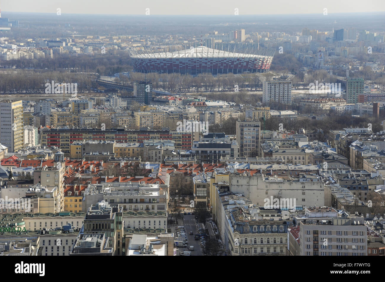 City View of Warsaw, Poland Stock Photo - Alamy