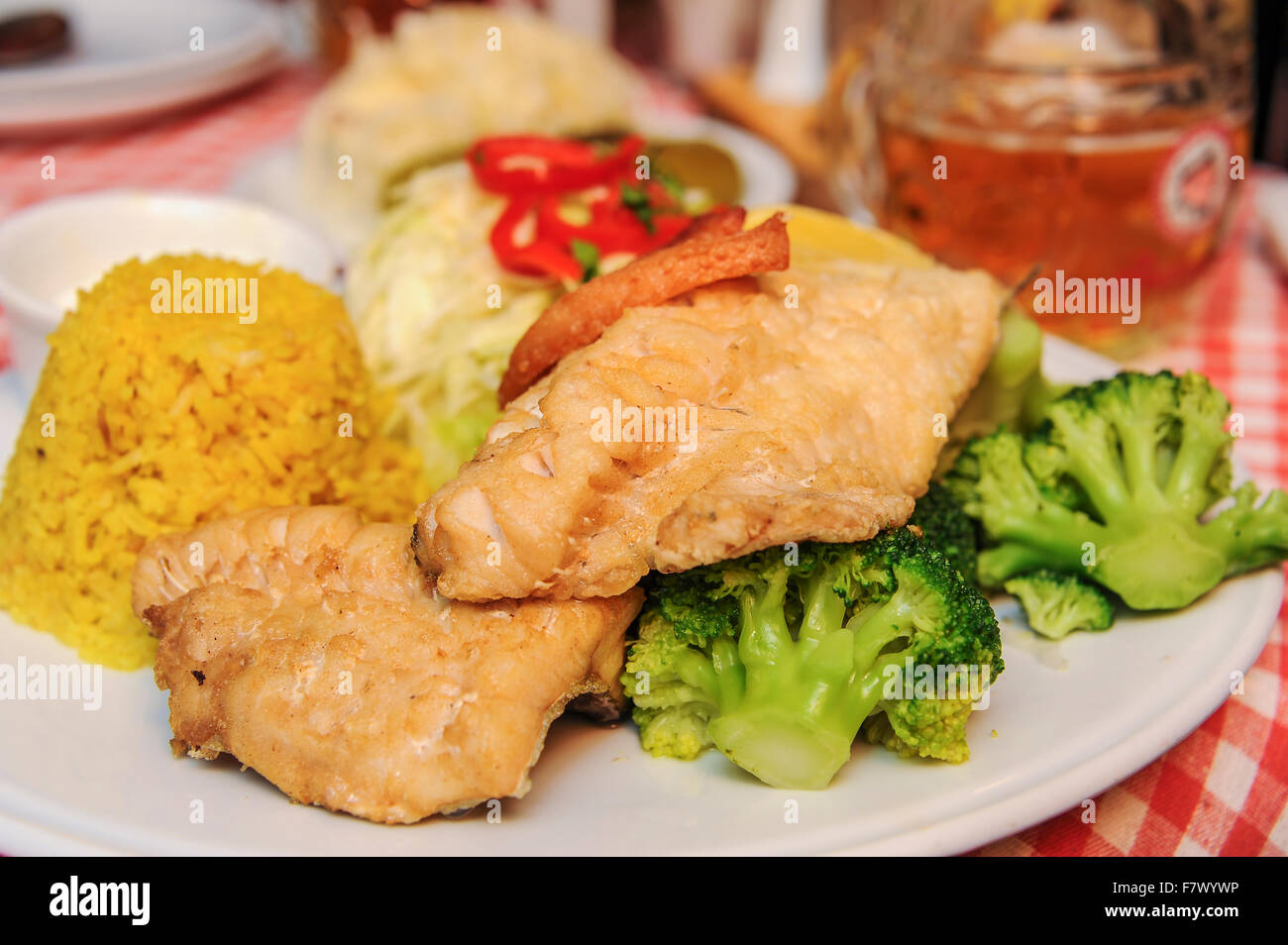 Cooked Food Served in A Restaurant in Warsaw, Poland Stock Photo - Alamy