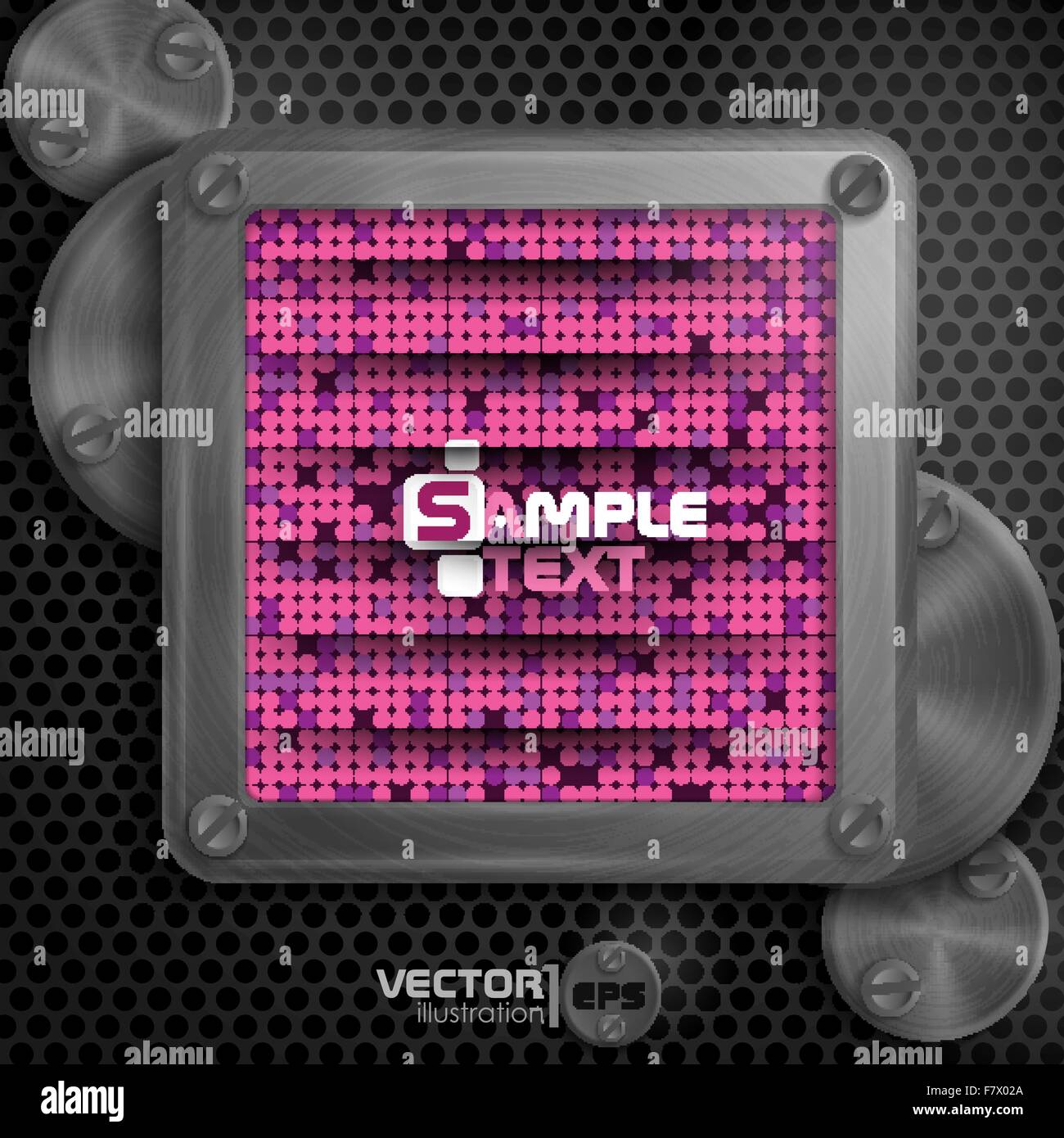 Metal cubes Stock Vector Images - Alamy