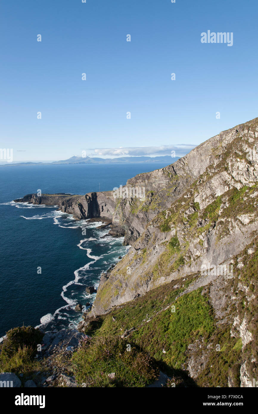 Fogher Cliff; Valentia Island; Ireland Stock Photo - Alamy