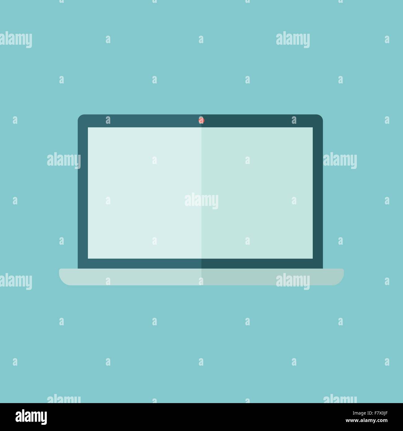 Pc flat Stock Vector Images - Alamy