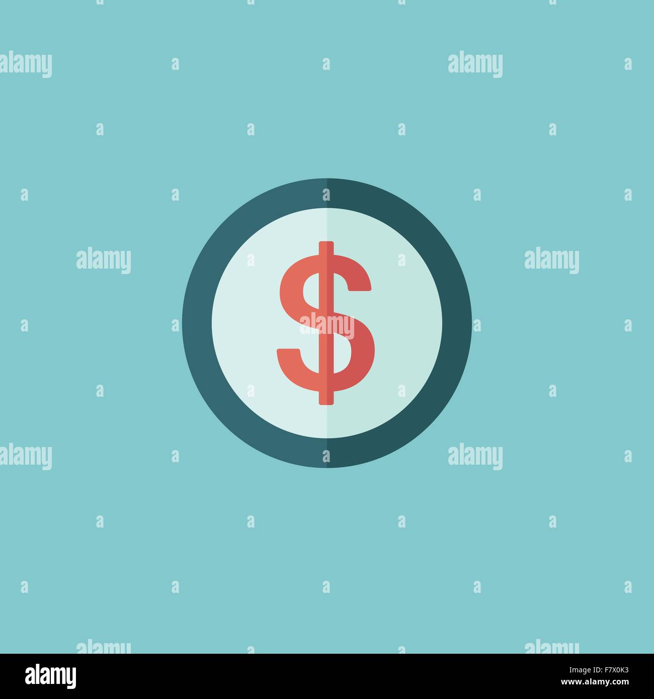 Flat dollar sign hi-res stock photography and images - Alamy
