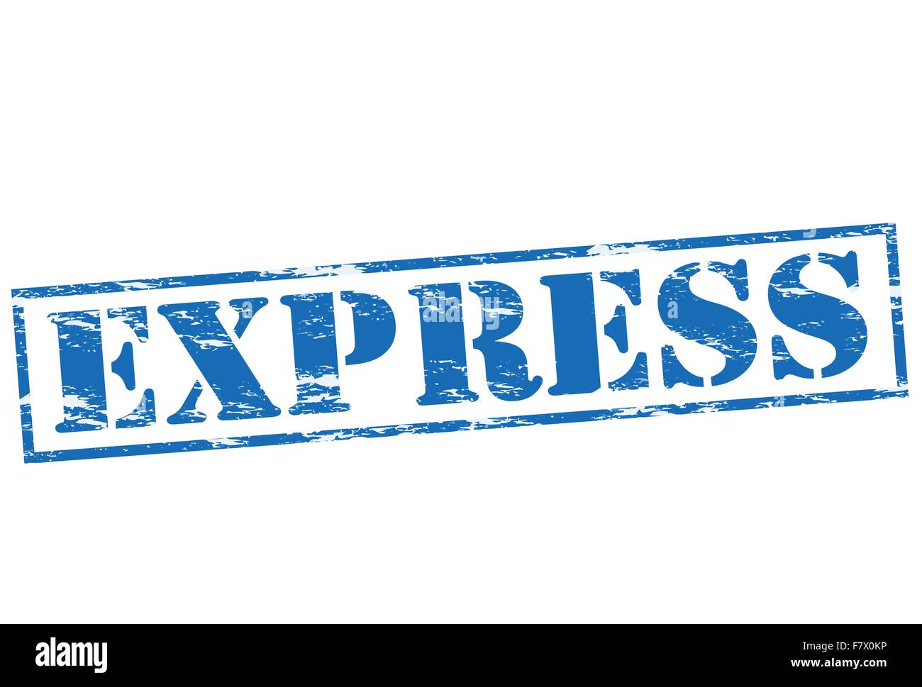 Express stamp rectangular sign hi-res stock photography and images - Alamy