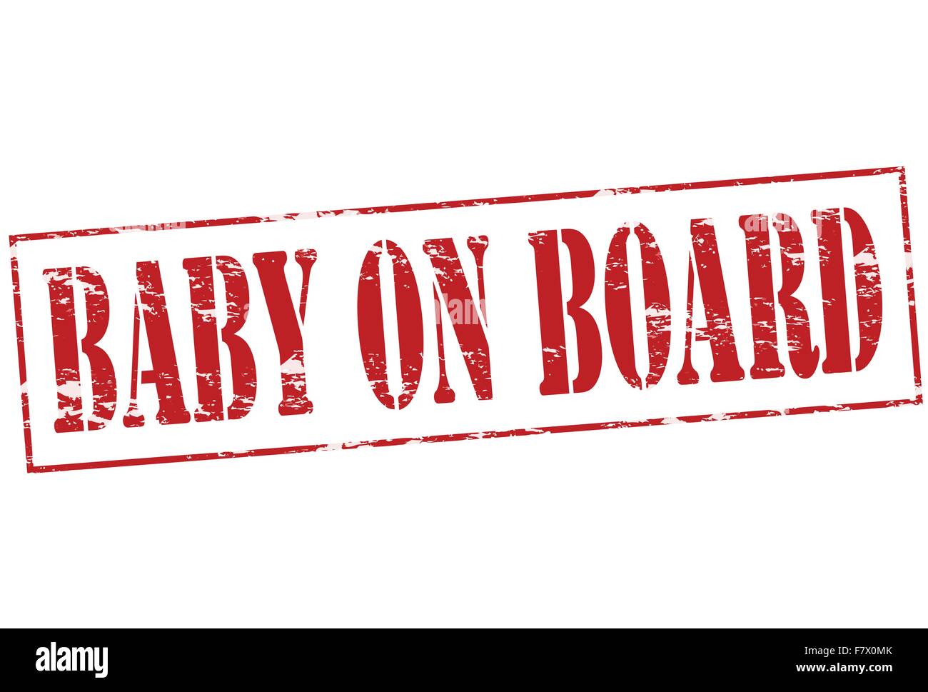 Baby on board Stock Vector Image & Art - Alamy