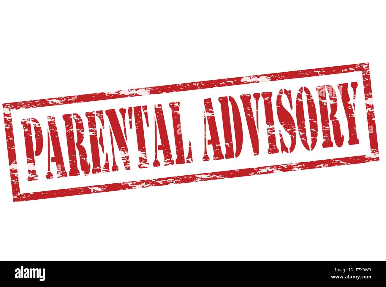 Parental advisory stamp Stock Vector Images - Alamy