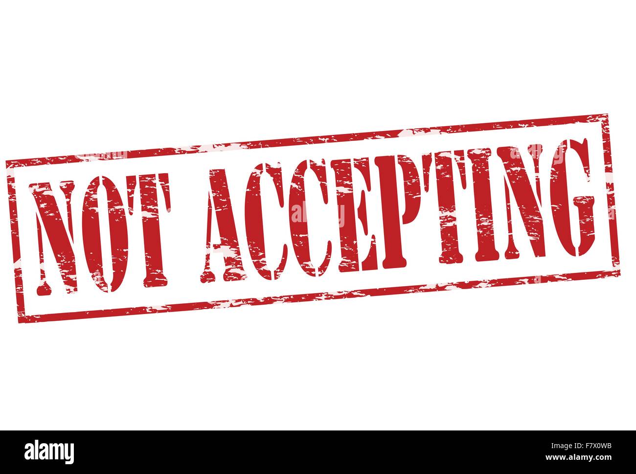 Accepting stamp Stock Vector Images - Alamy