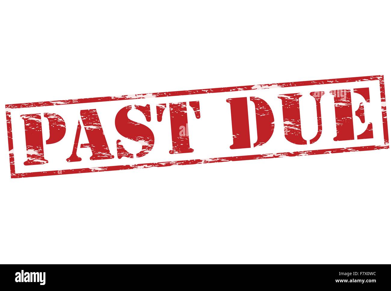 Past due stamp hi-res stock photography and images - Alamy