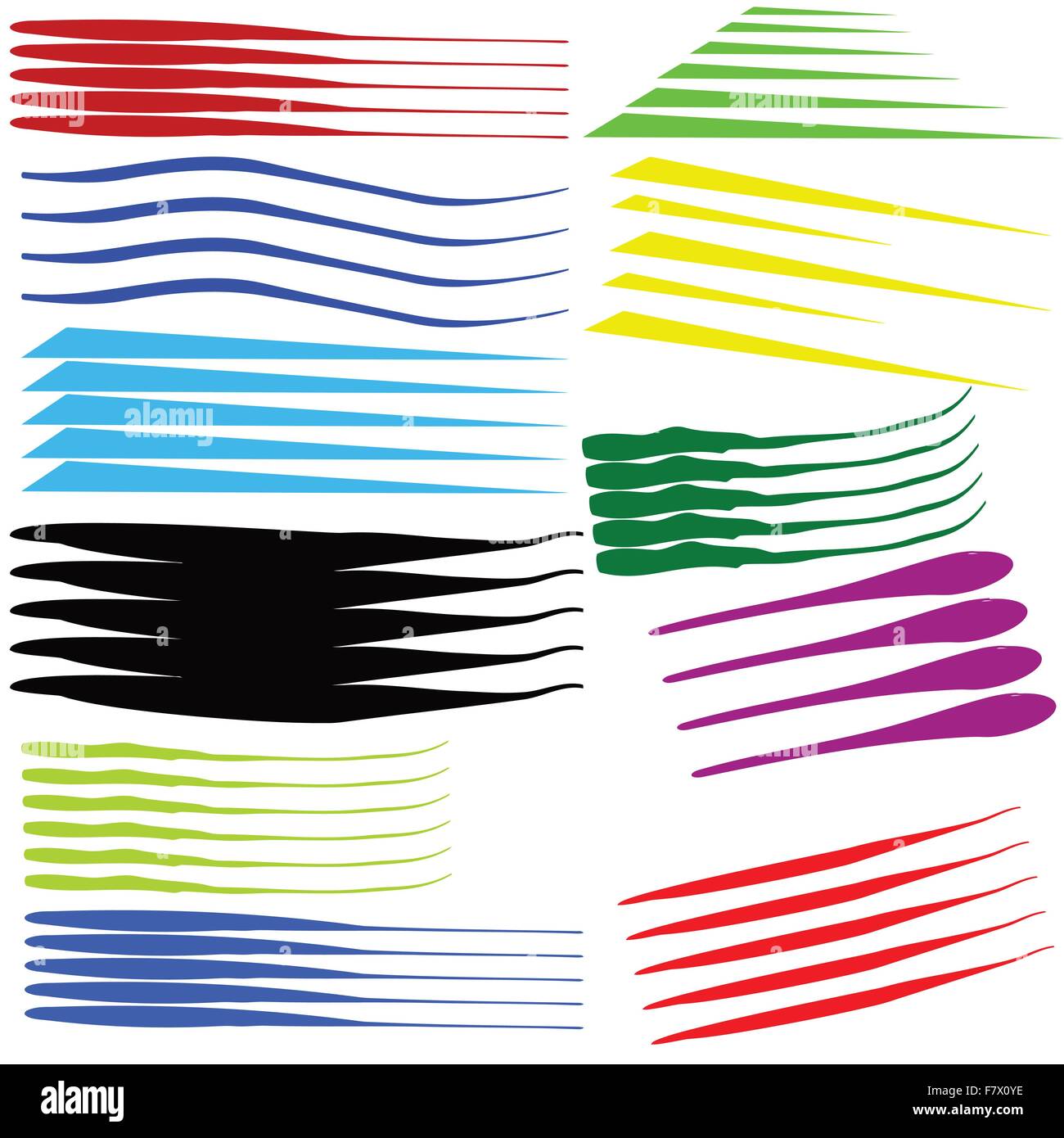 Red rust blue paint Stock Vector Images - Alamy