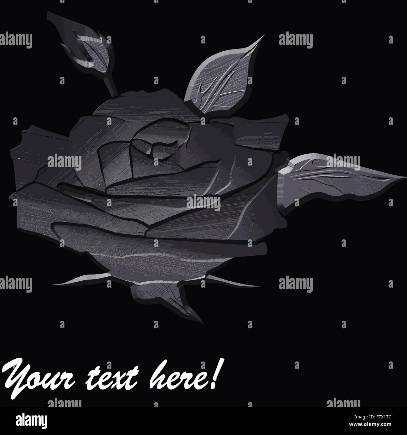 Beautiful color flower rose Stock Vector Images - Alamy