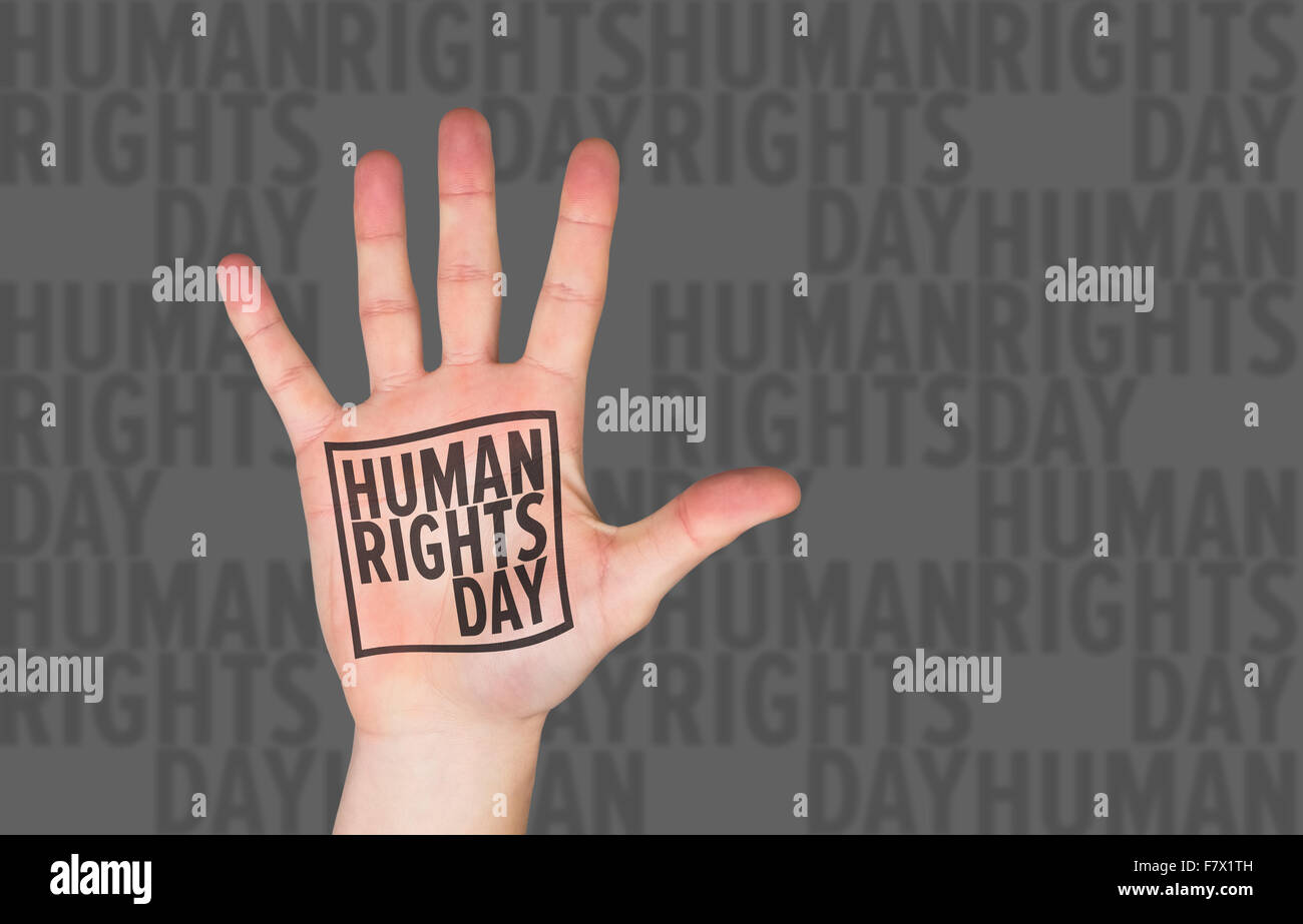 Composite image of hand with fingers spread out Stock Photo - Alamy