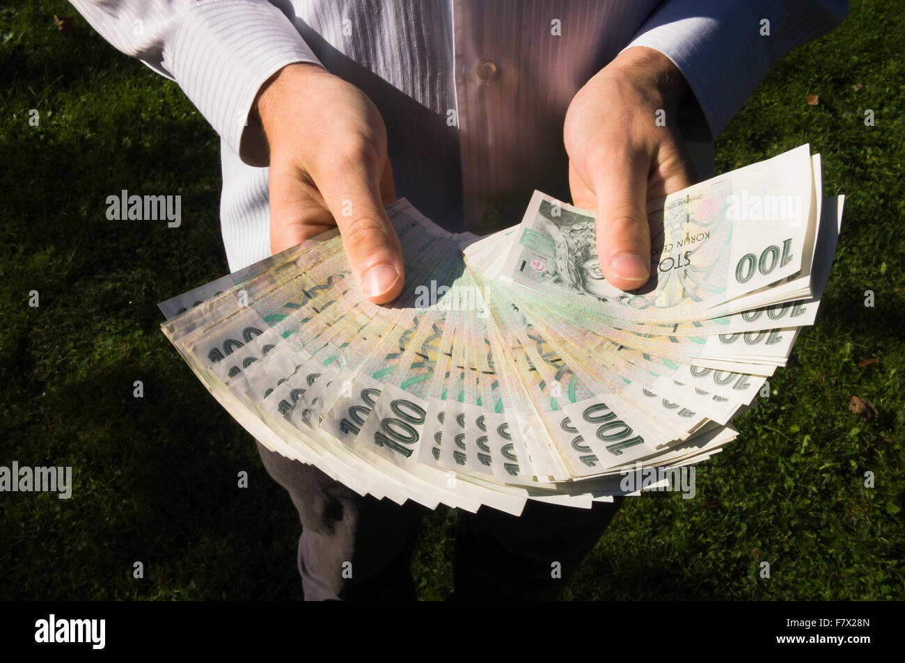 100 czech crowns hi-res stock photography and images - Alamy