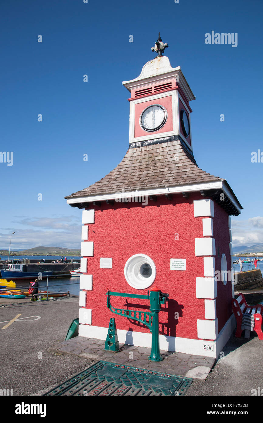 Clock Tower, Knights Town, Valentia Island; Ireland Stock Photo - Alamy