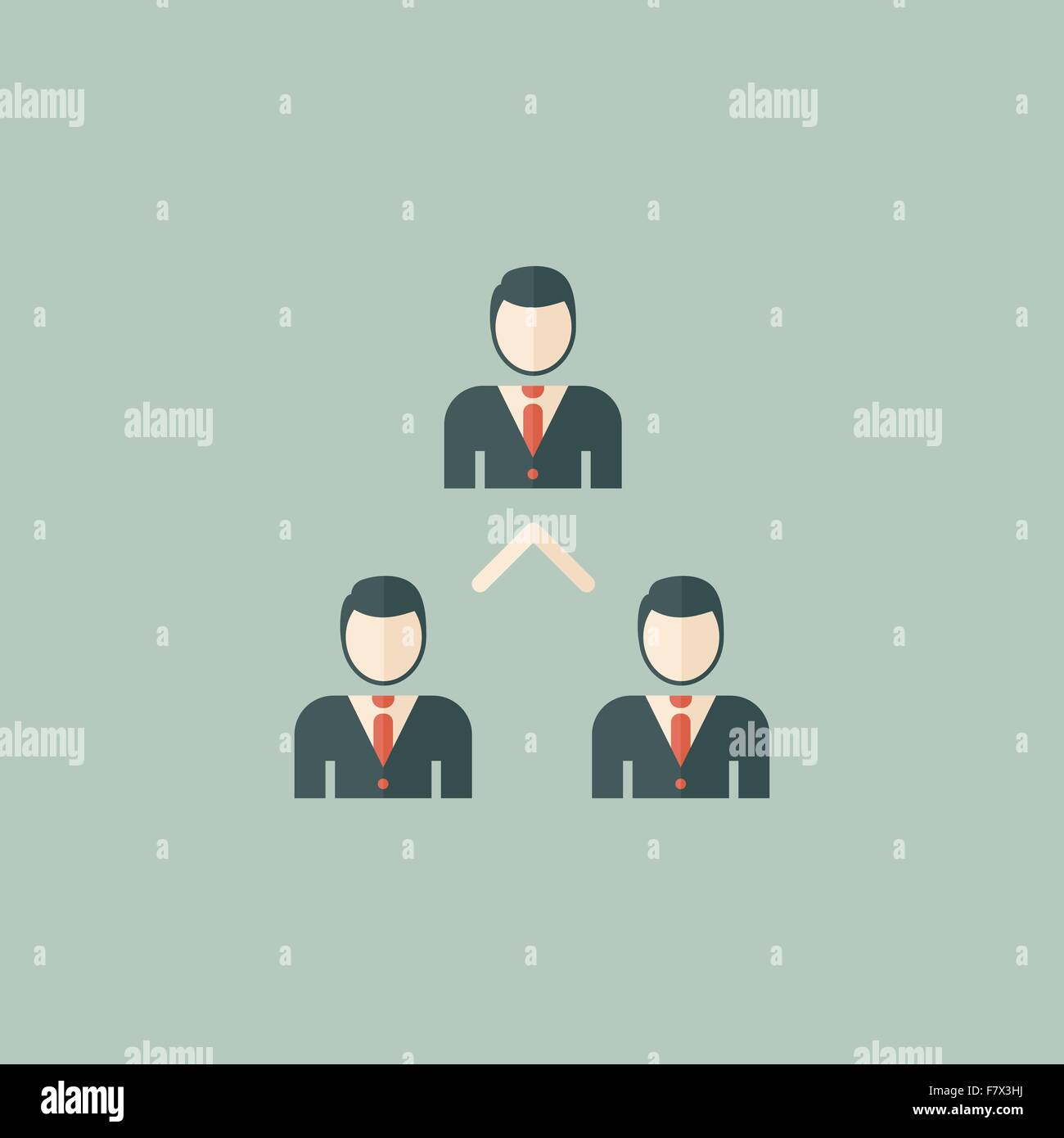 Three flat Stock Vector Images - Alamy