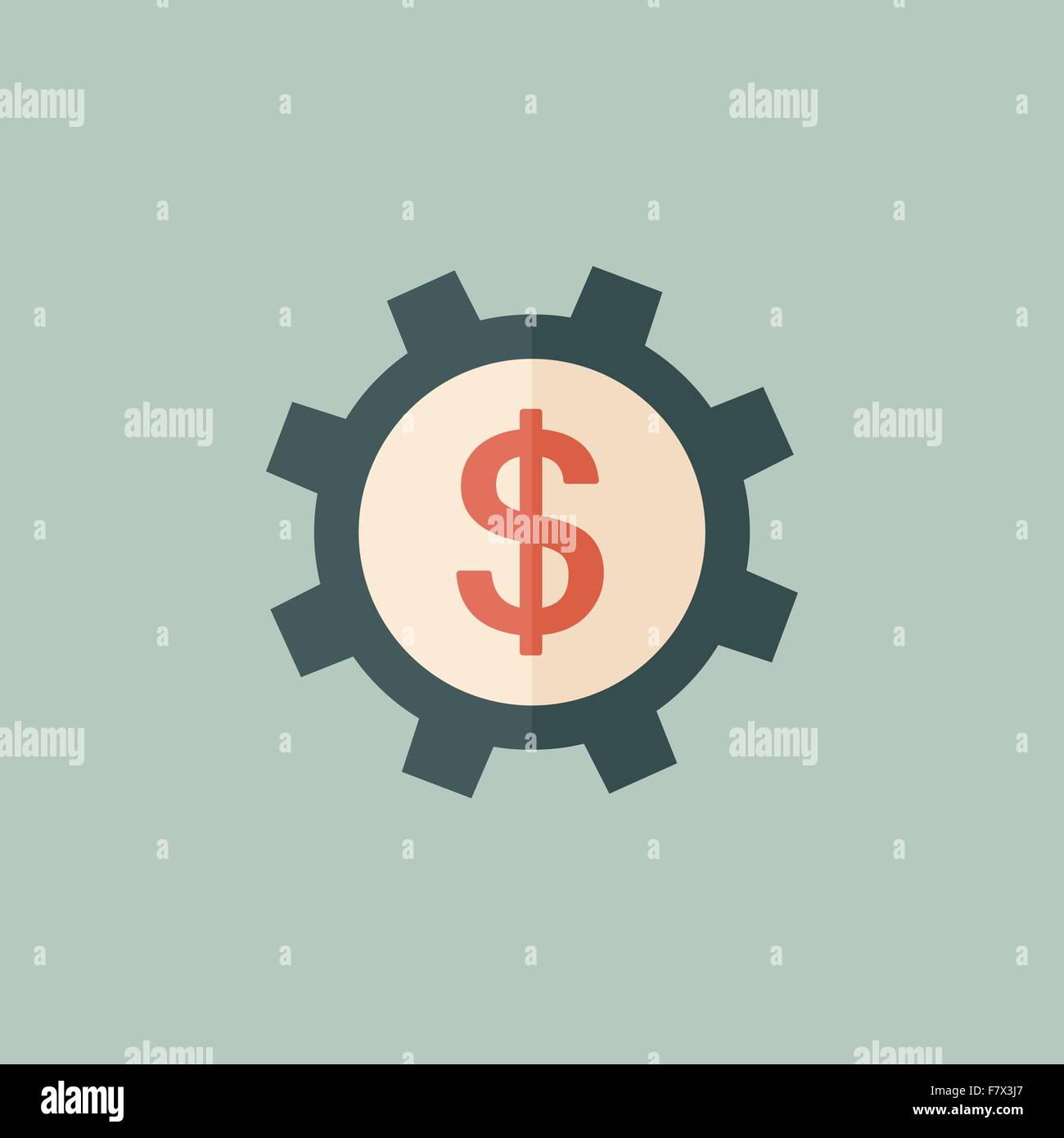 American coin Stock Vector Images - Alamy