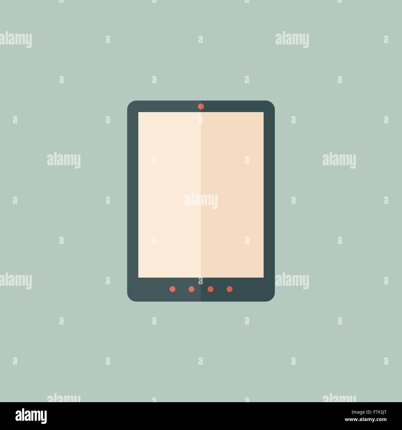 Tablet device icon Stock Vector Images - Alamy