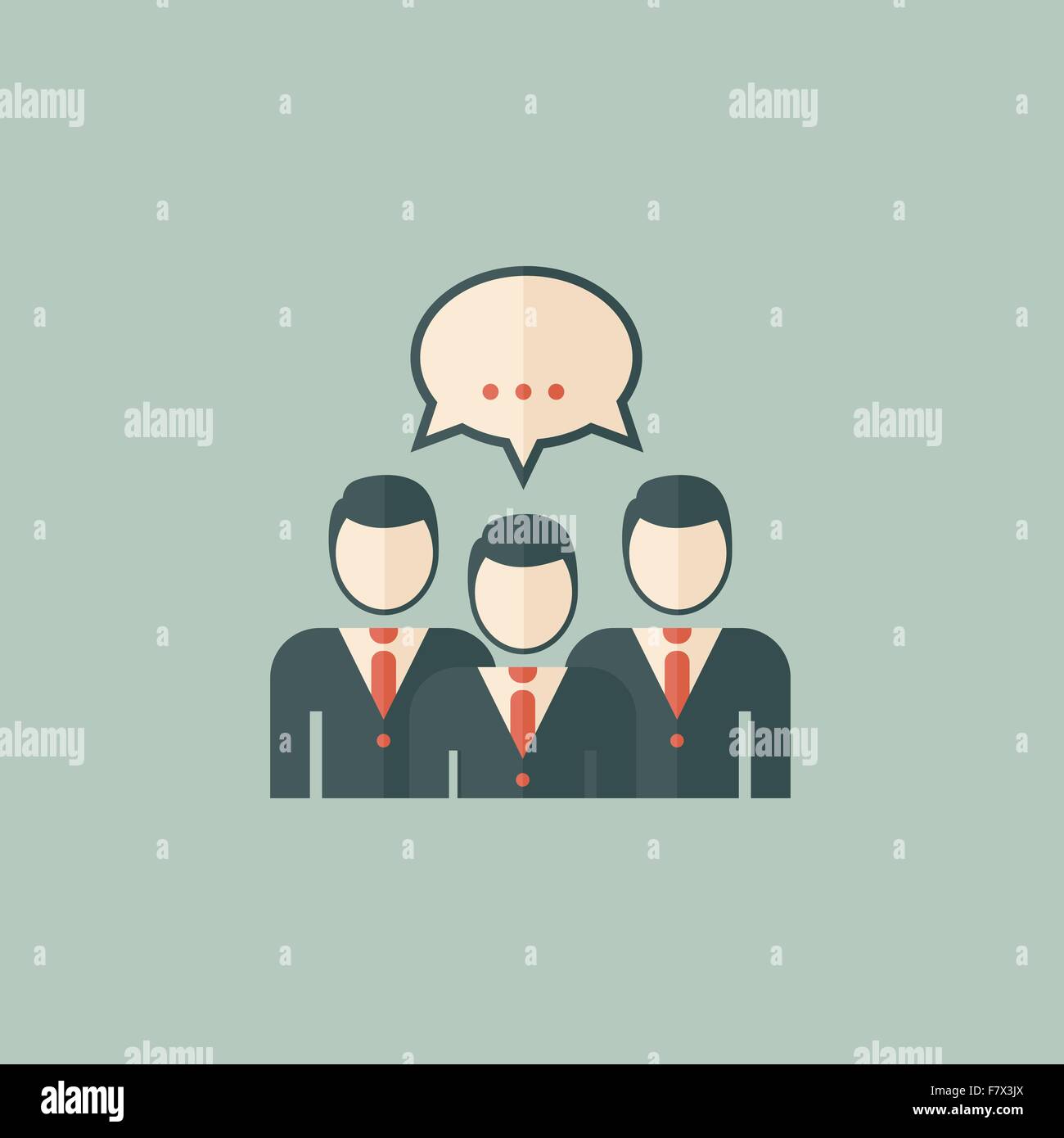 Communication conference Stock Vector Images - Alamy
