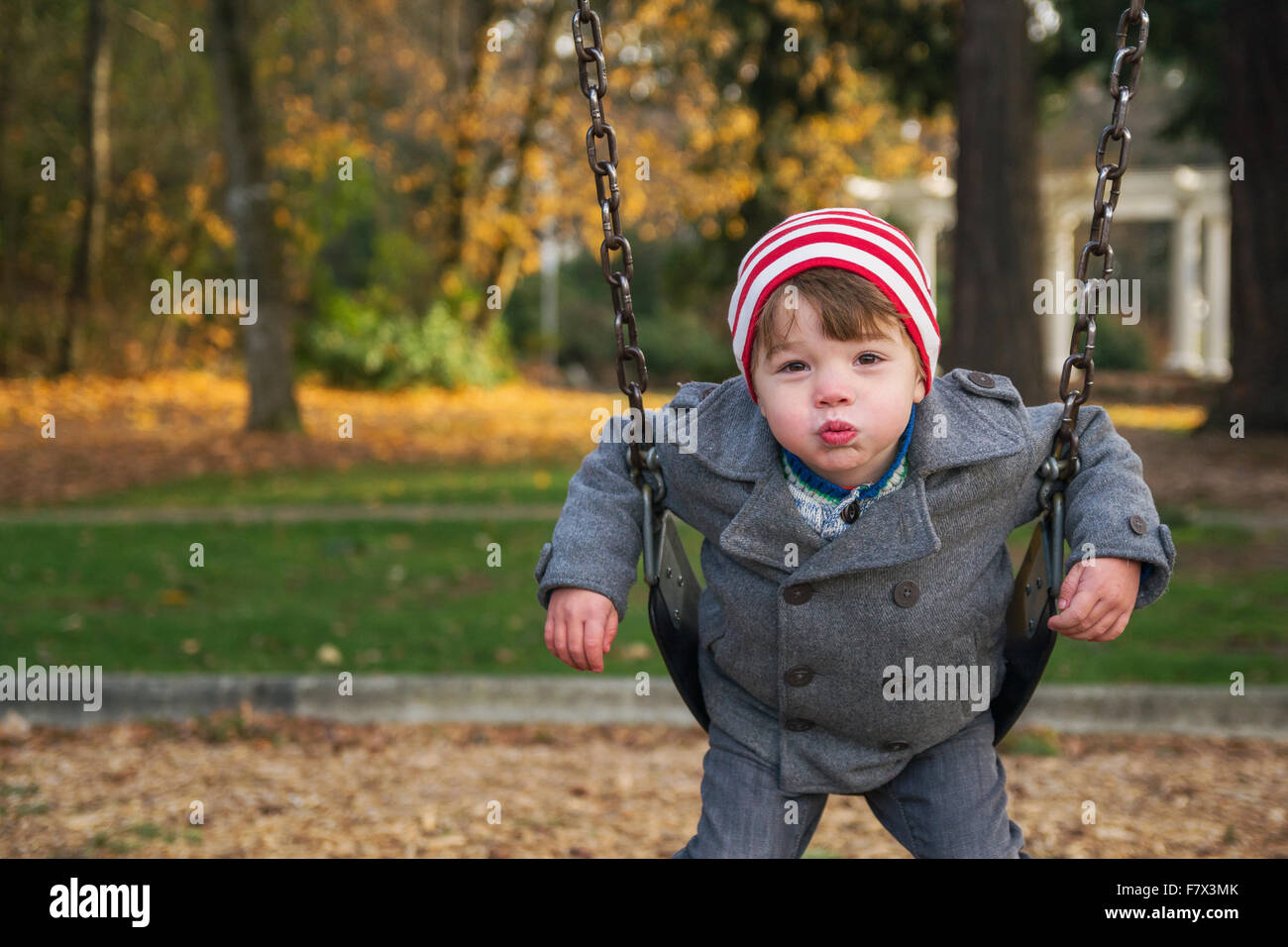 Child kissing lips hi-res stock photography and images - Alamy