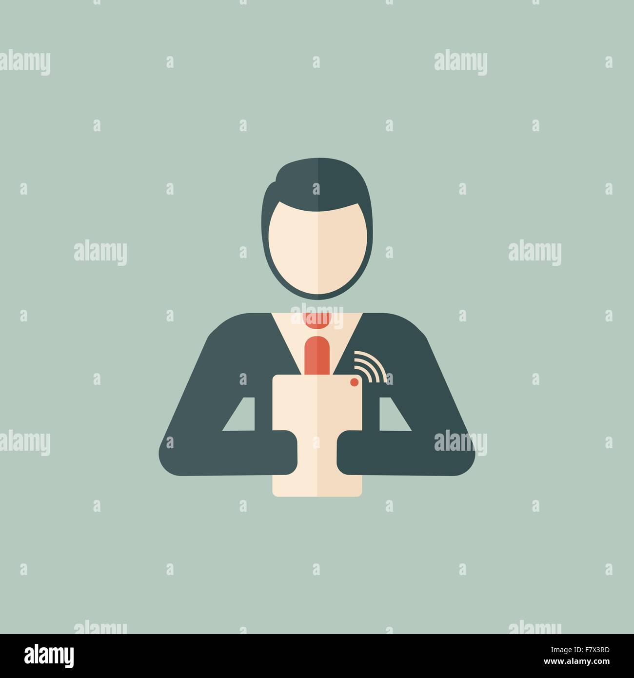 Connected user Stock Vector Images - Alamy