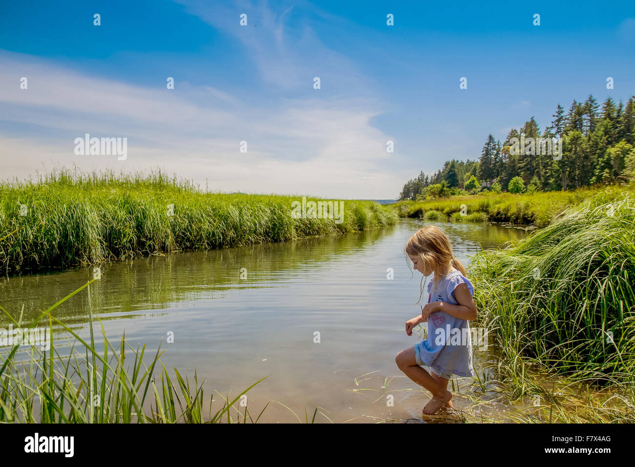 Child walking side view hi-res stock photography and images - Alamy