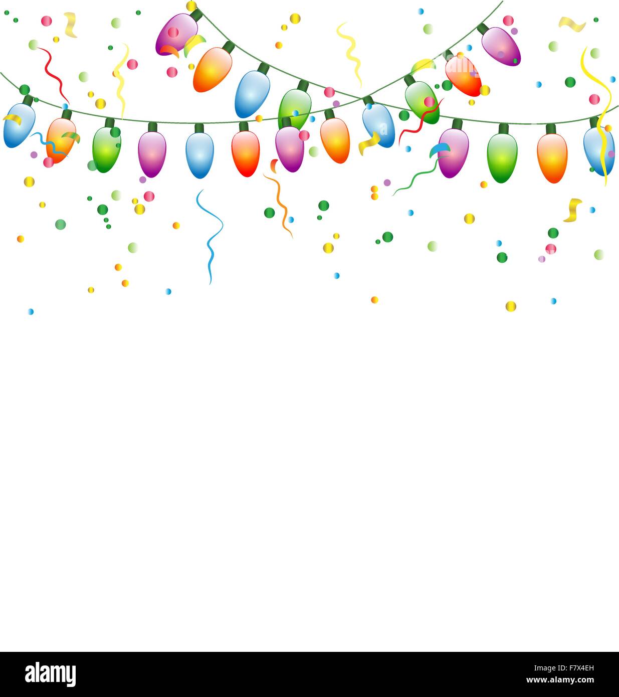Confetti lights Stock Vector Images - Alamy