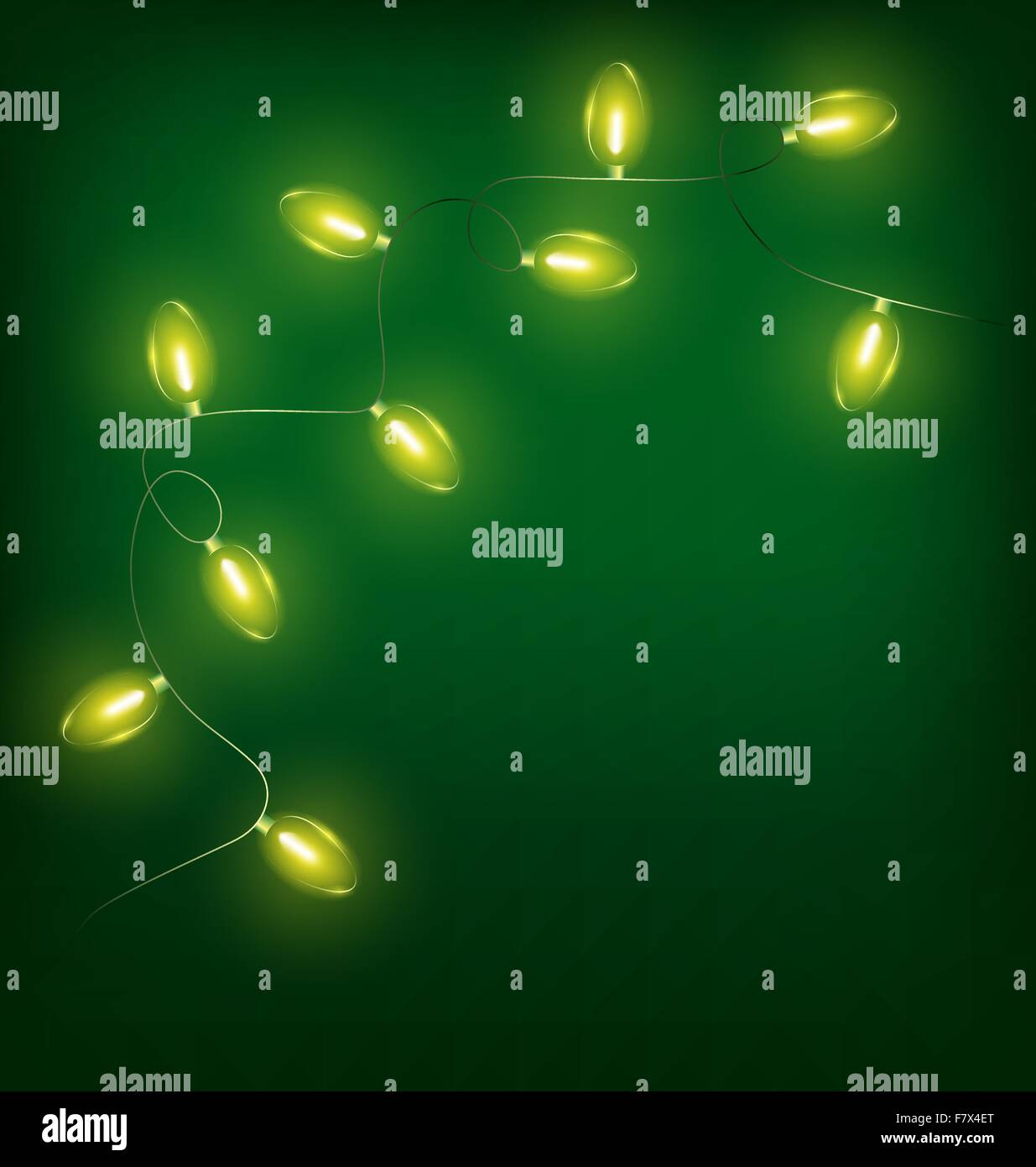 Electric led lights green Stock Vector Images - Alamy